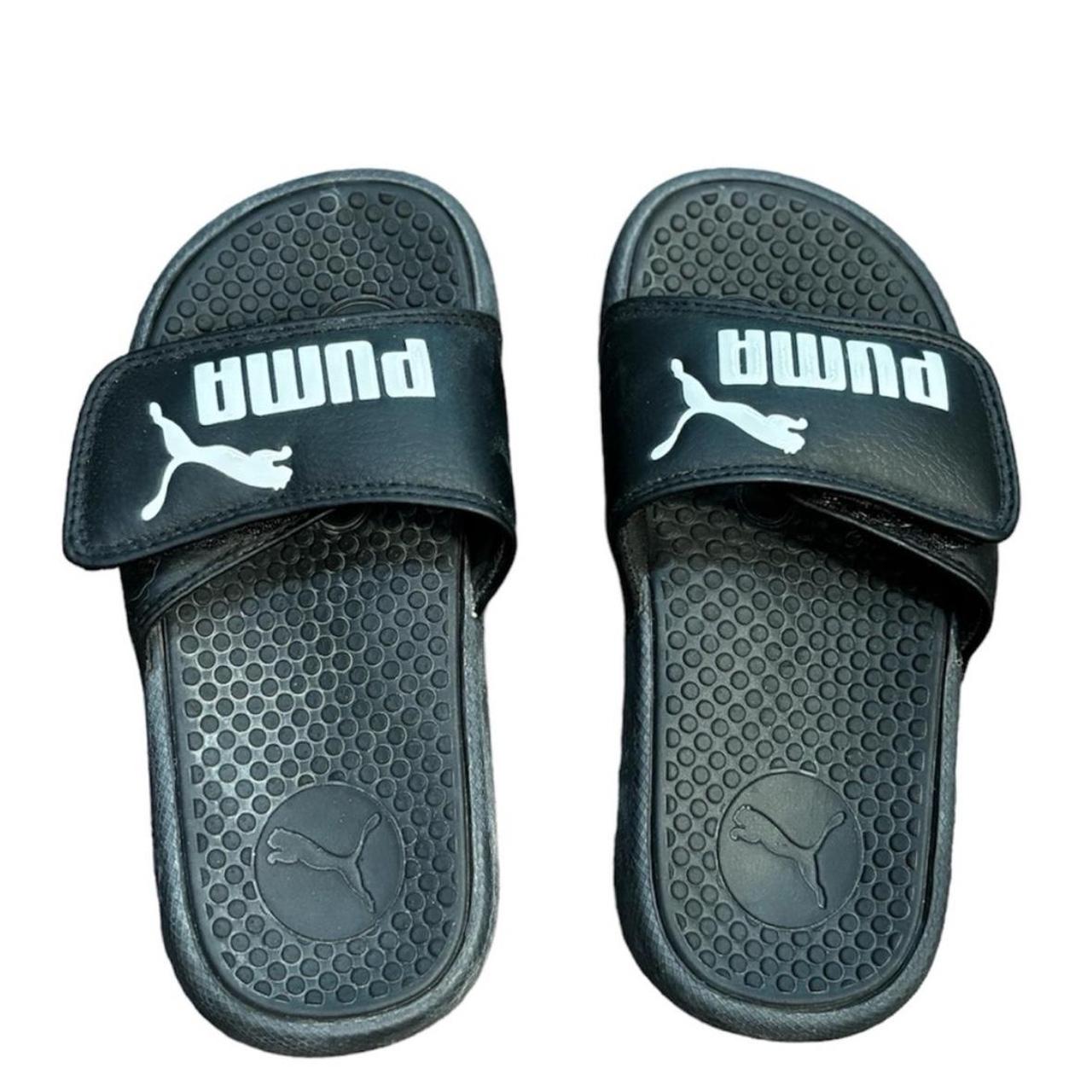 Puma Dive Cat V2 Slides Size 11 Kids - Depop