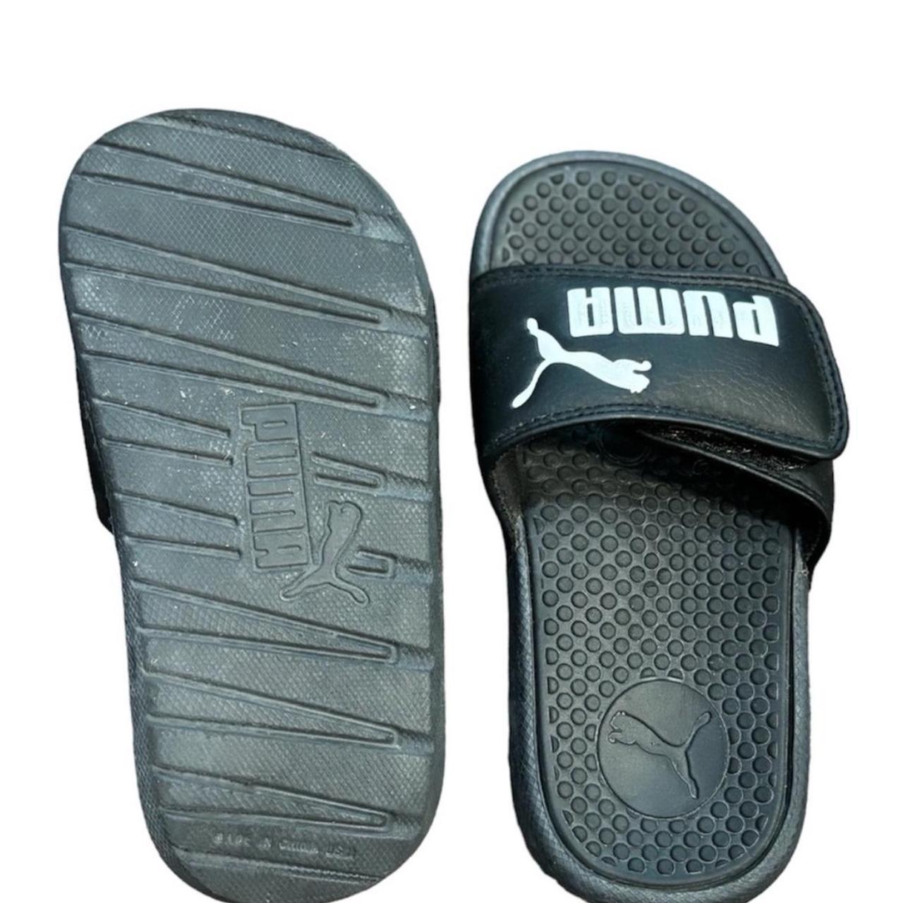 Puma Dive Cat V2 Slides Size 11 Kids - Depop