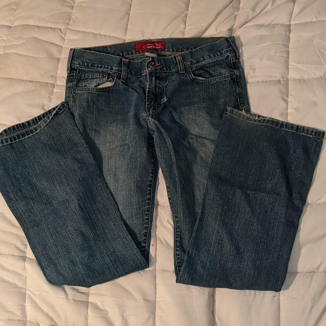 Low rise mid-wash jeans Thrifted, but washed Can be... - Depop