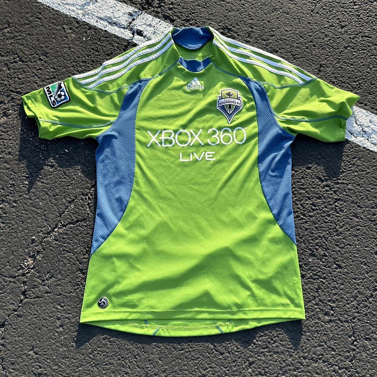 Seattle Sounders fc XBOX jersey by adidas - Depop