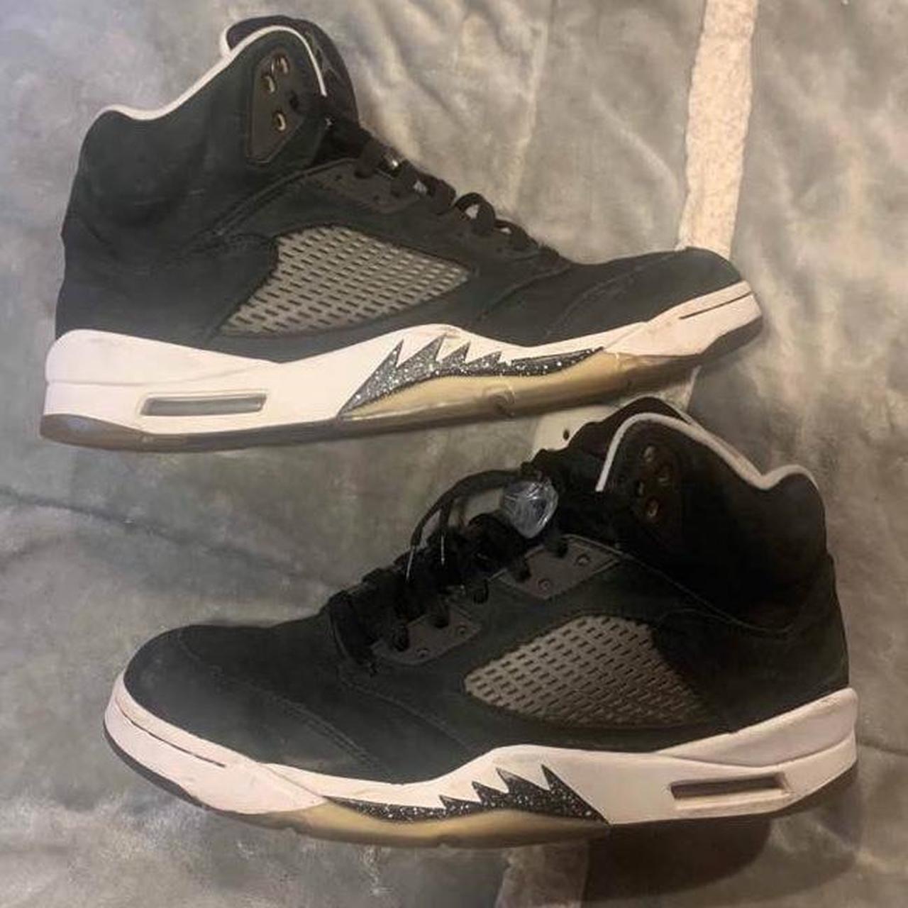 Jordan 5 Oreo Size 12 No Box (Firm on price) - Depop