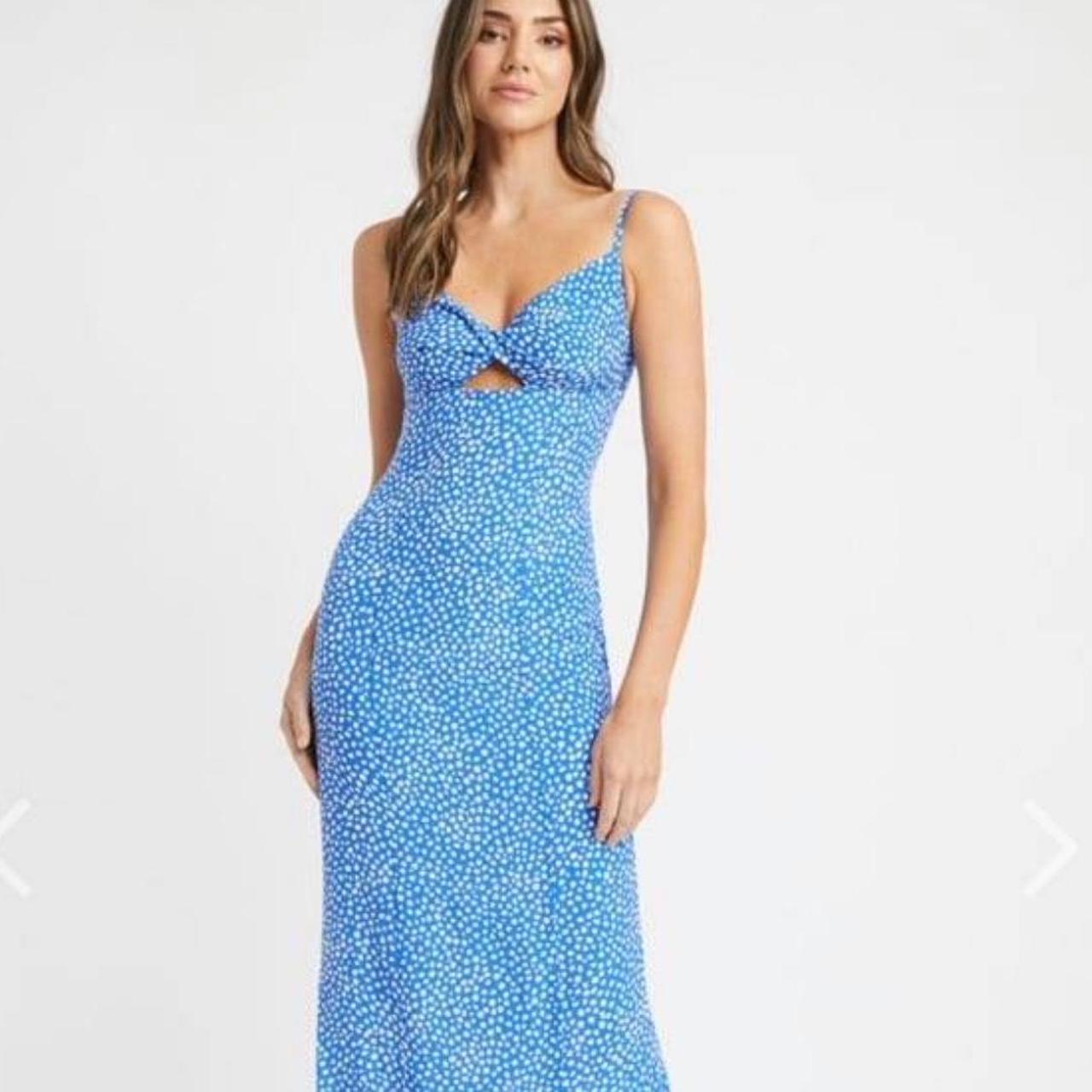 Kookai formal maxi dress, size 8 only worn once for... - Depop