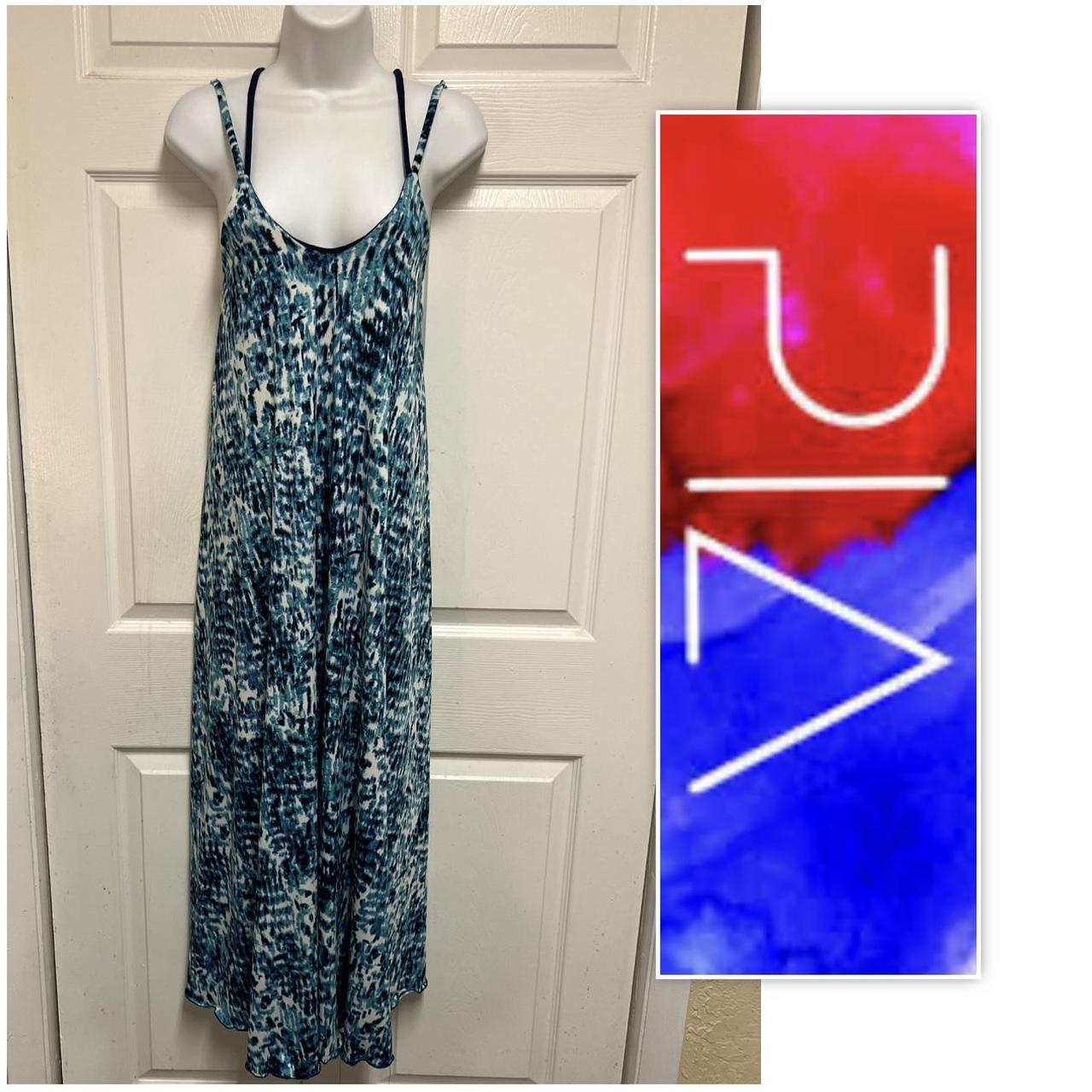 PIA Colors Abstract Beach Dress NWNT PIA Colors... - Depop