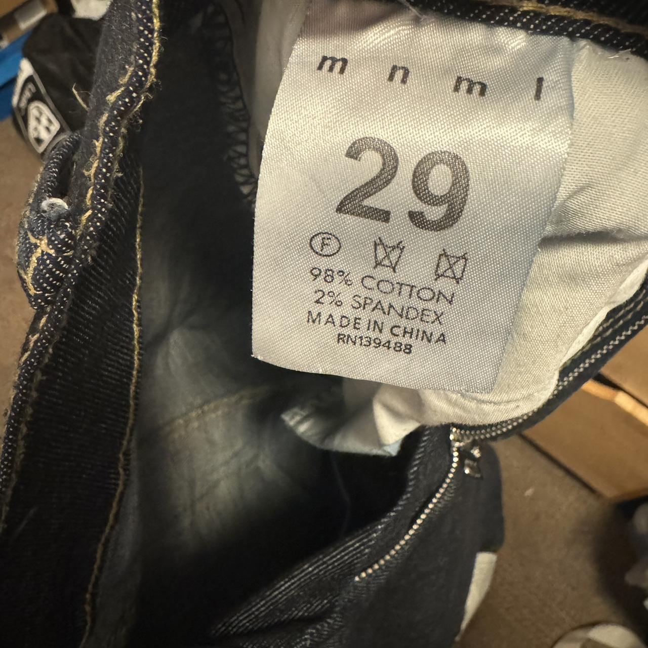 Mnml skinny bone jeans Waist size 29 - Depop