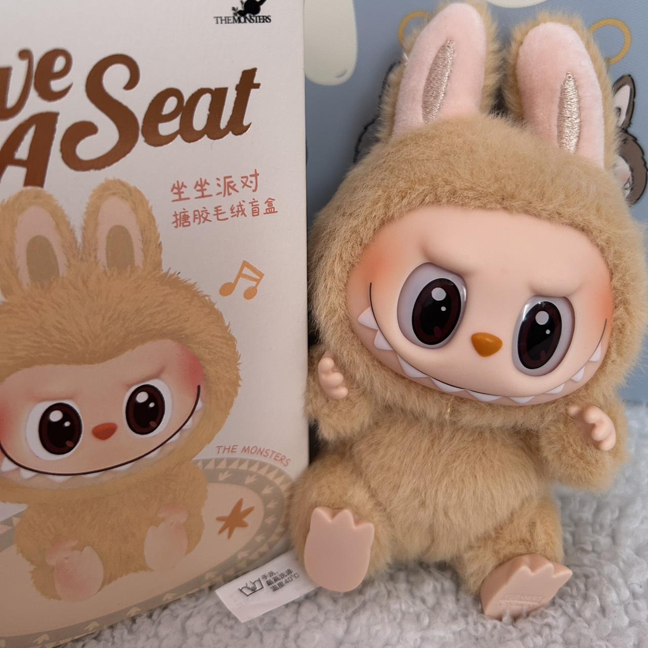 Have A Seat Labubu BaBa POPMART official V2 Have A... | Depop