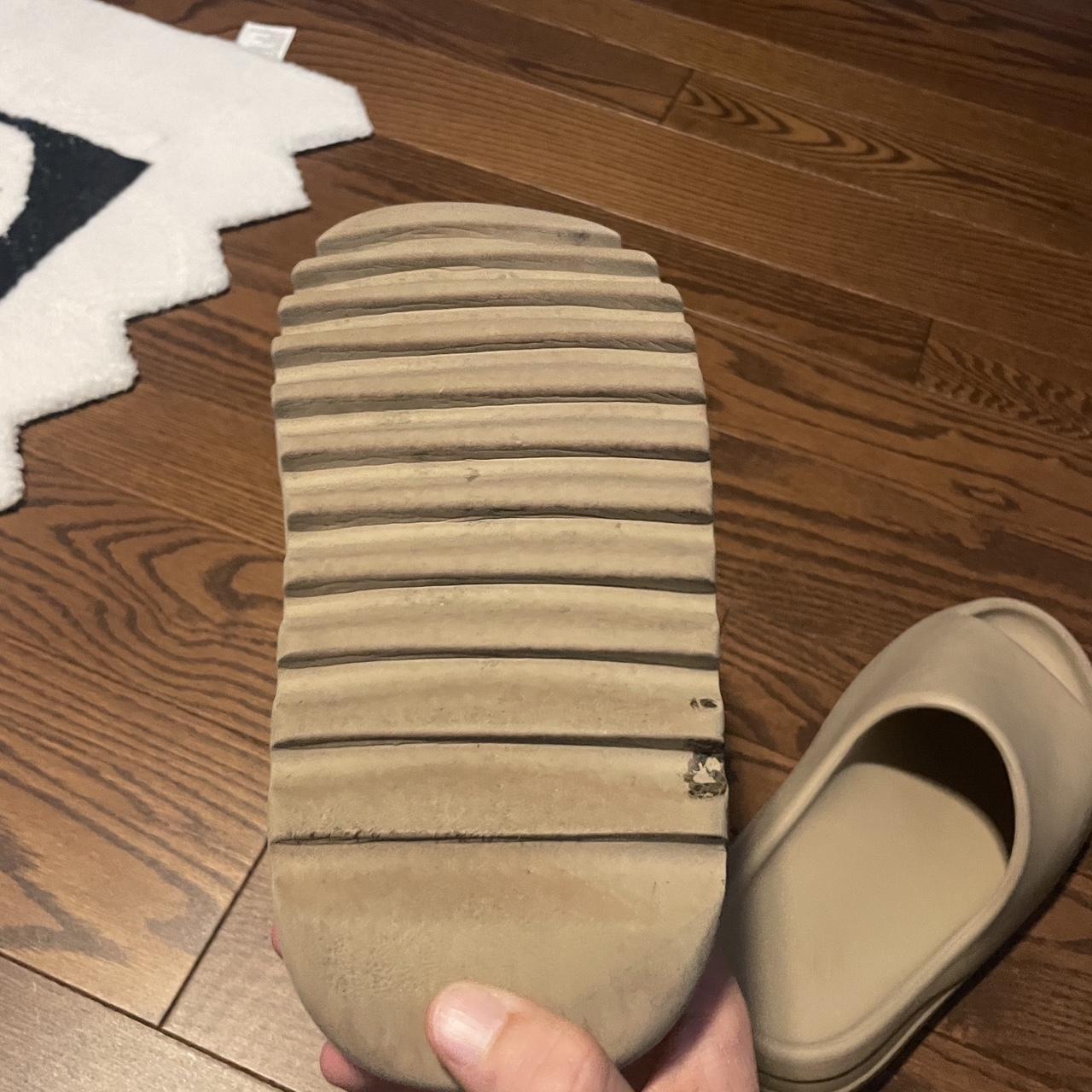 Pretty worn Yeezy slides - Depop