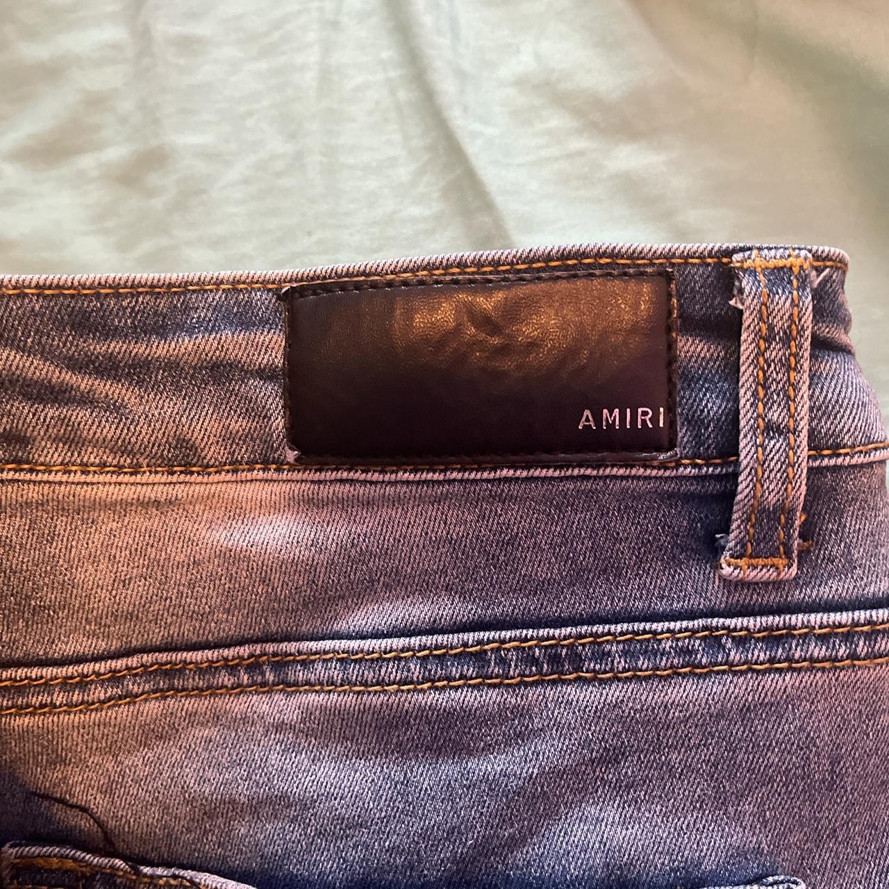 Amiris worn only once - Depop