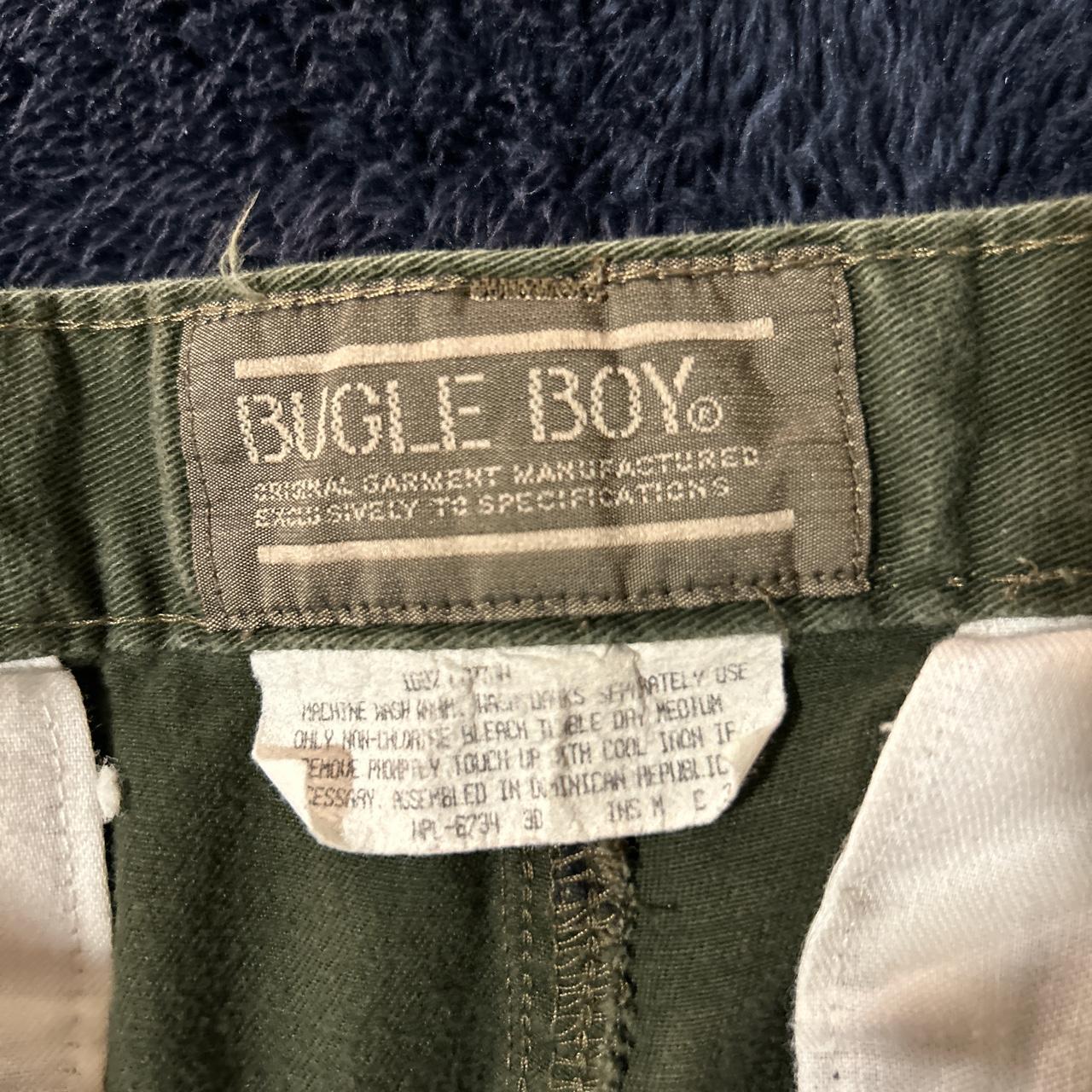 Men’s 70s Vintage Bugle Boy green... - Depop