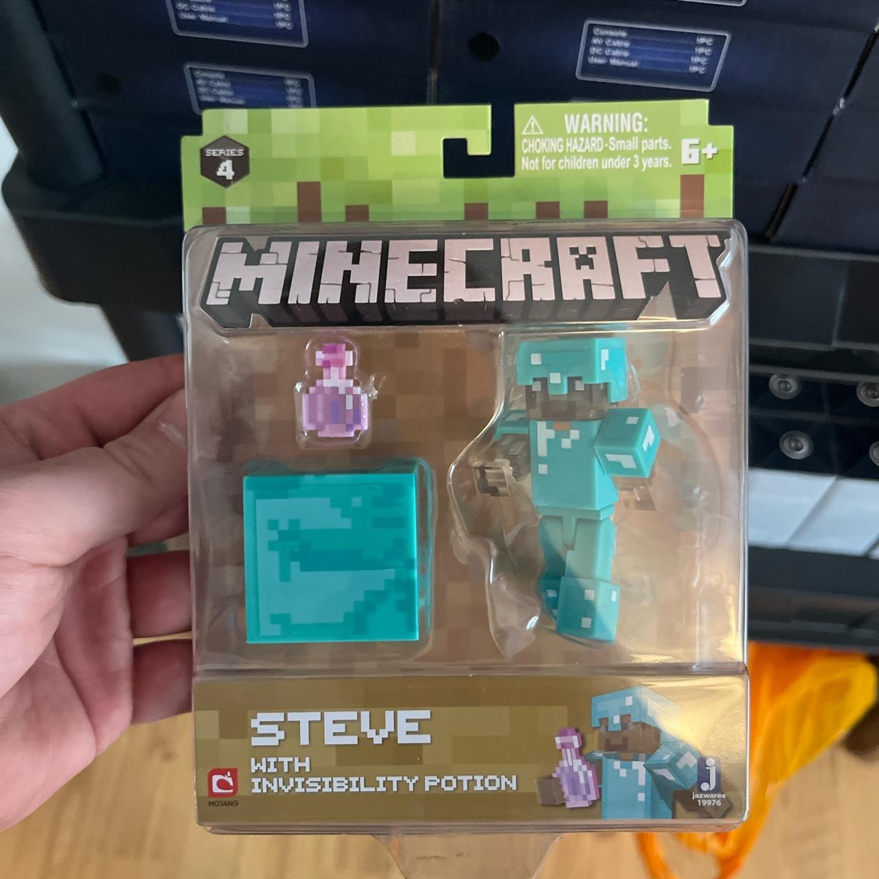 Minecraft, Steve with invincibility potion - Depop
