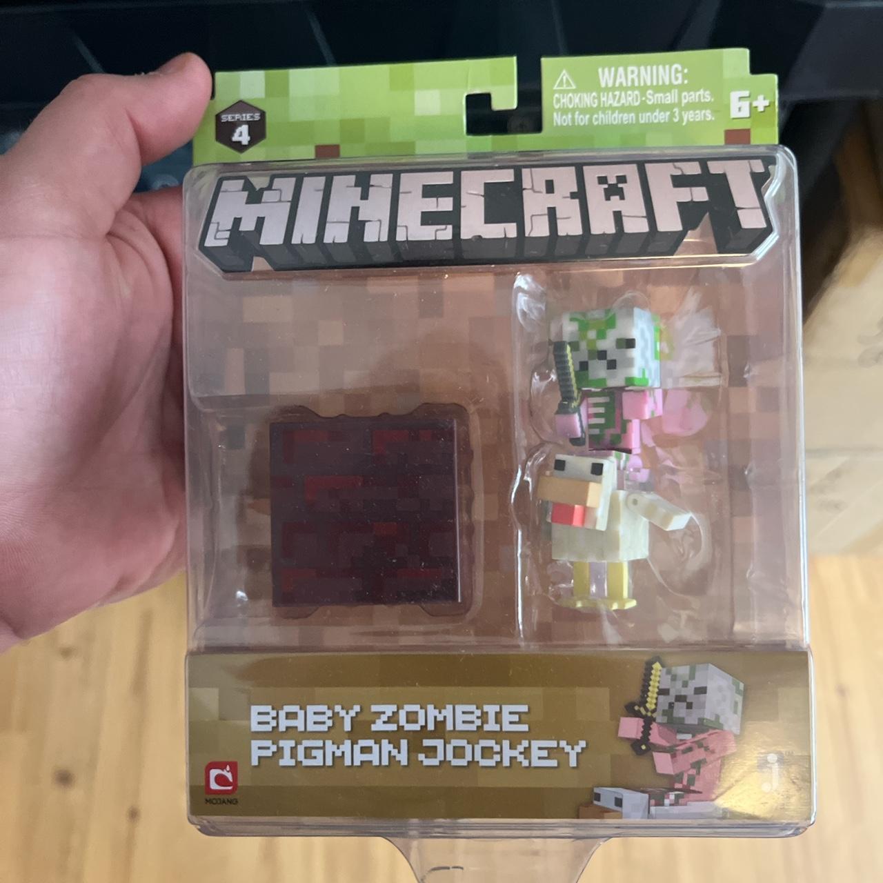 Minecraft, baby zombie pigman jockey - Depop