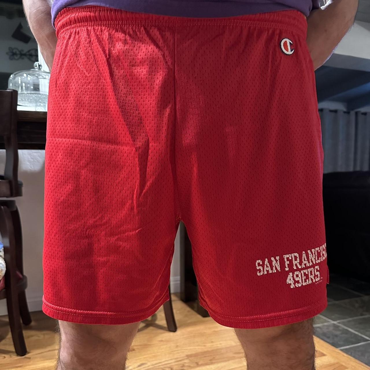 San Francisco 49ers vintage mesh shorts - Depop