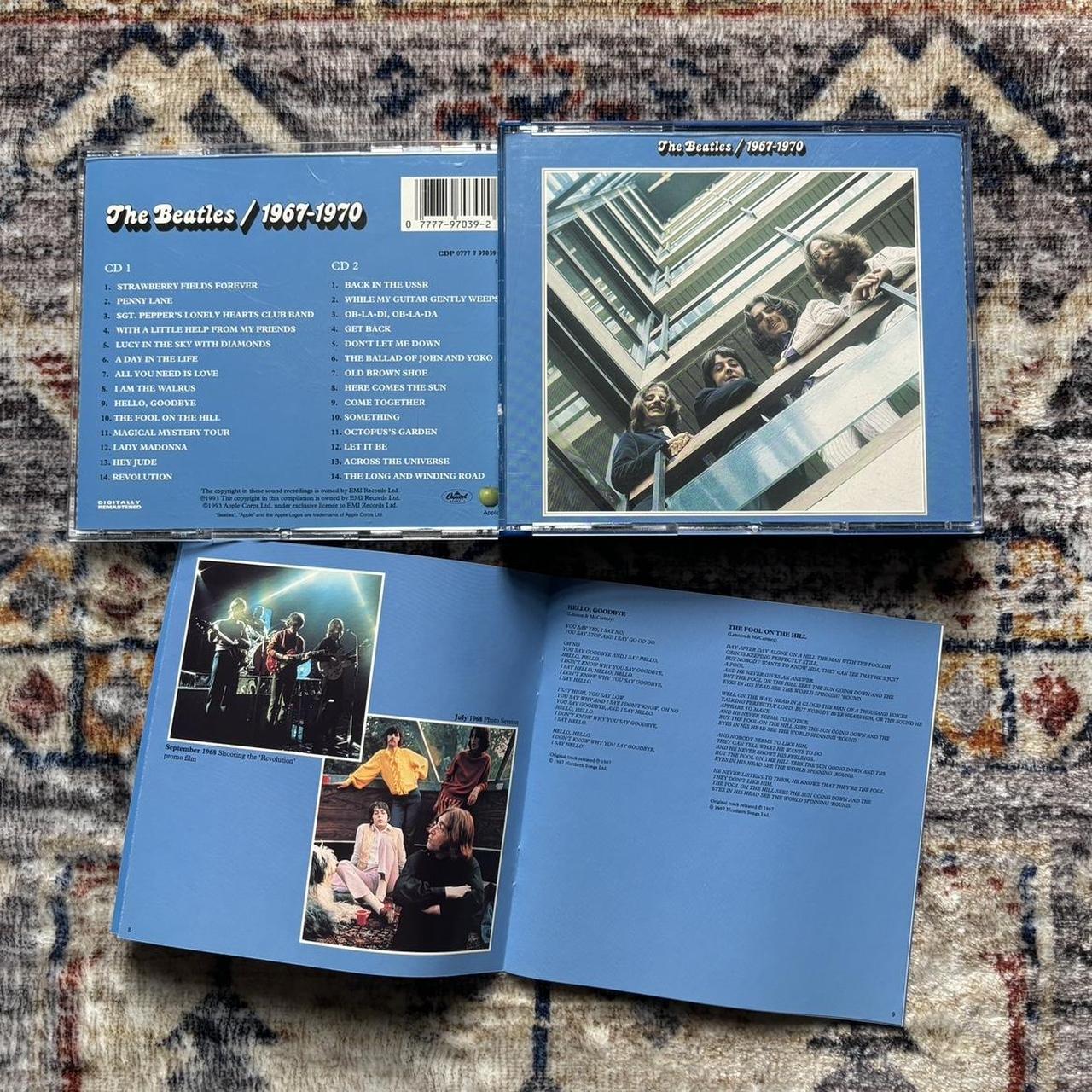 The Beatles / 1967-1970 “The Blue Album” CD’s - Depop