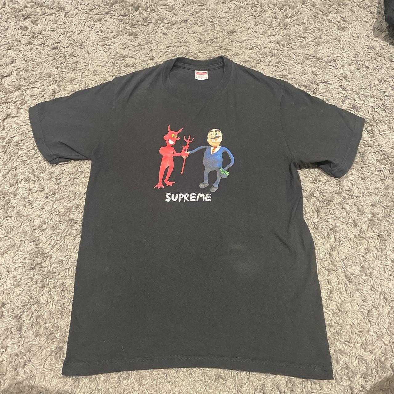 Supreme devil tee - Depop
