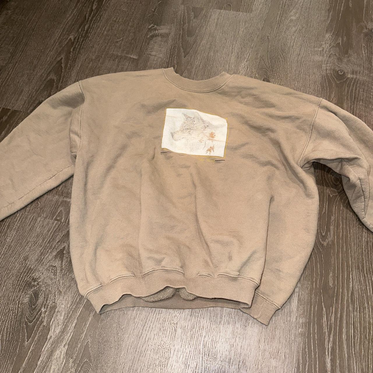 90s Timber Wolf Crewneck Size Xl Slightly distressed - Depop