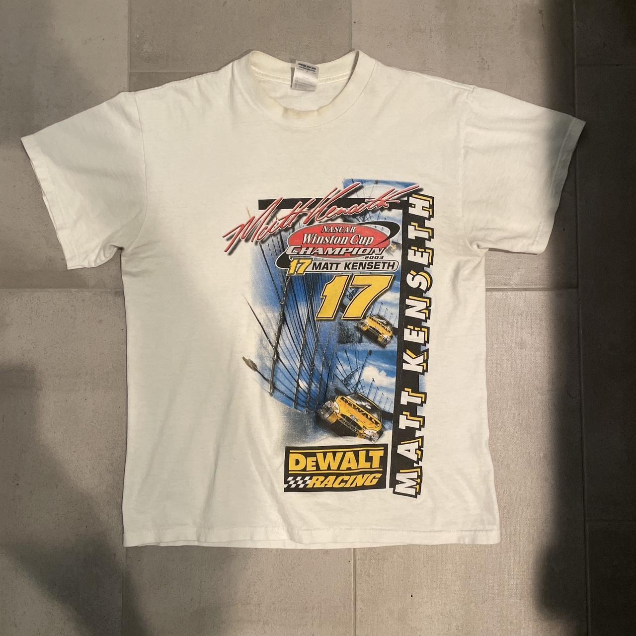 Vintage NASCAR Graphic Tee - Depop