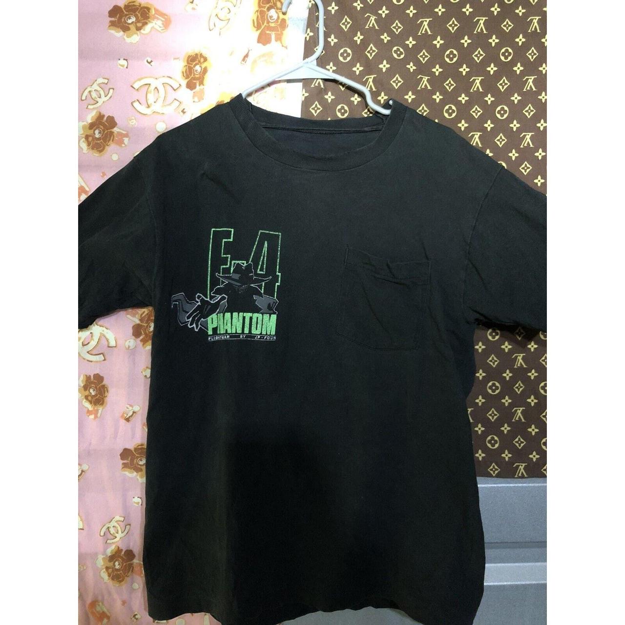 VTG 80s F-4 Phantom T-Shirt Sz L USA Made Military... - Depop