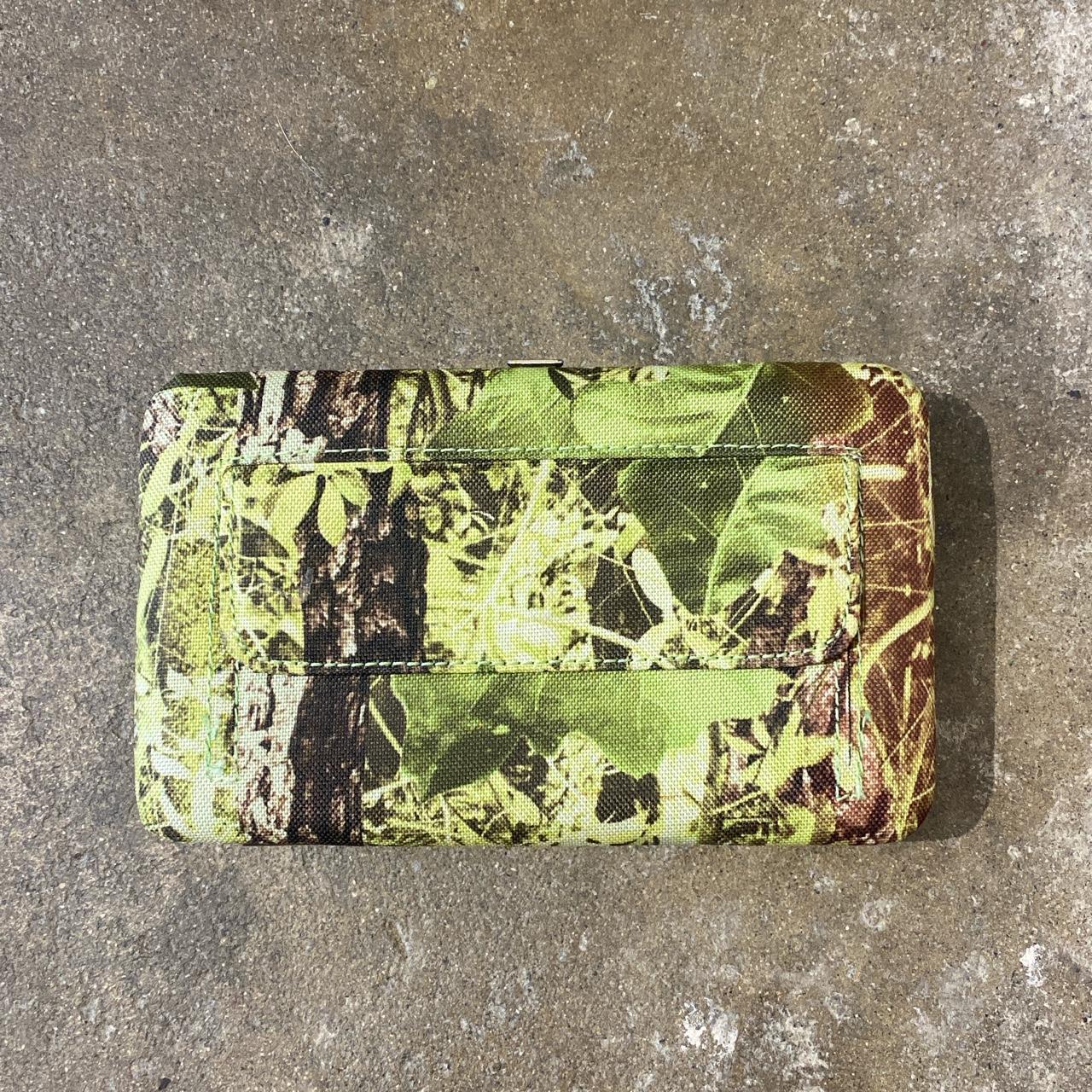 Mcbling Y2k mossy oak hunting wallet 7.5x4.5 inch... - Depop