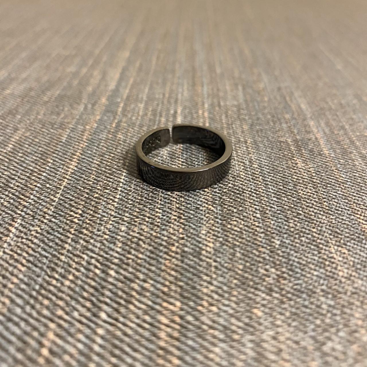 y2k 90s retro vintage ring for men and women, couple... - Depop