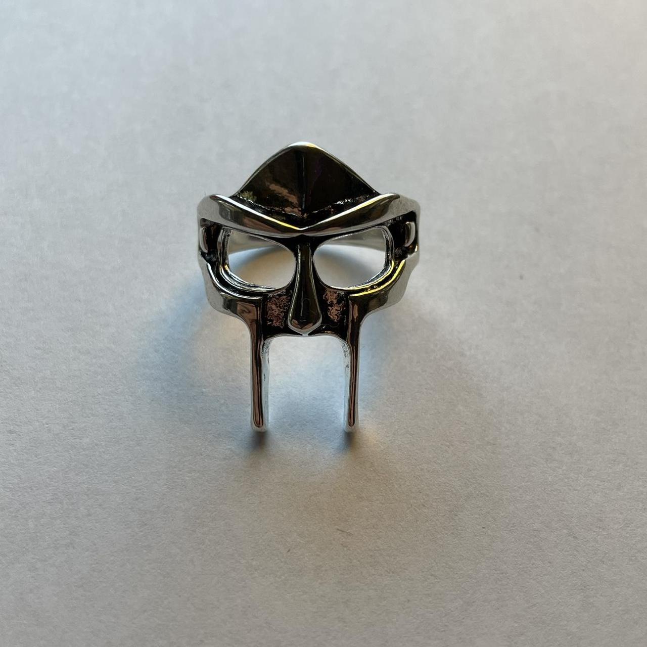 MF DOOM Ring Stainless Steel Adjustable to fit any... - Depop