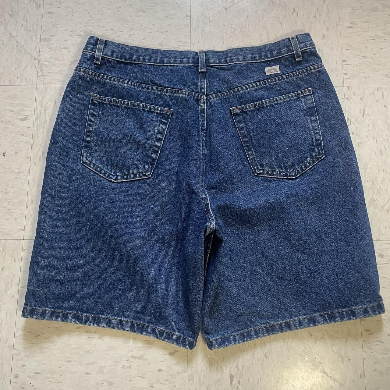Vintage Relaxed Fit Jorts Measurements pictured, 34... - Depop