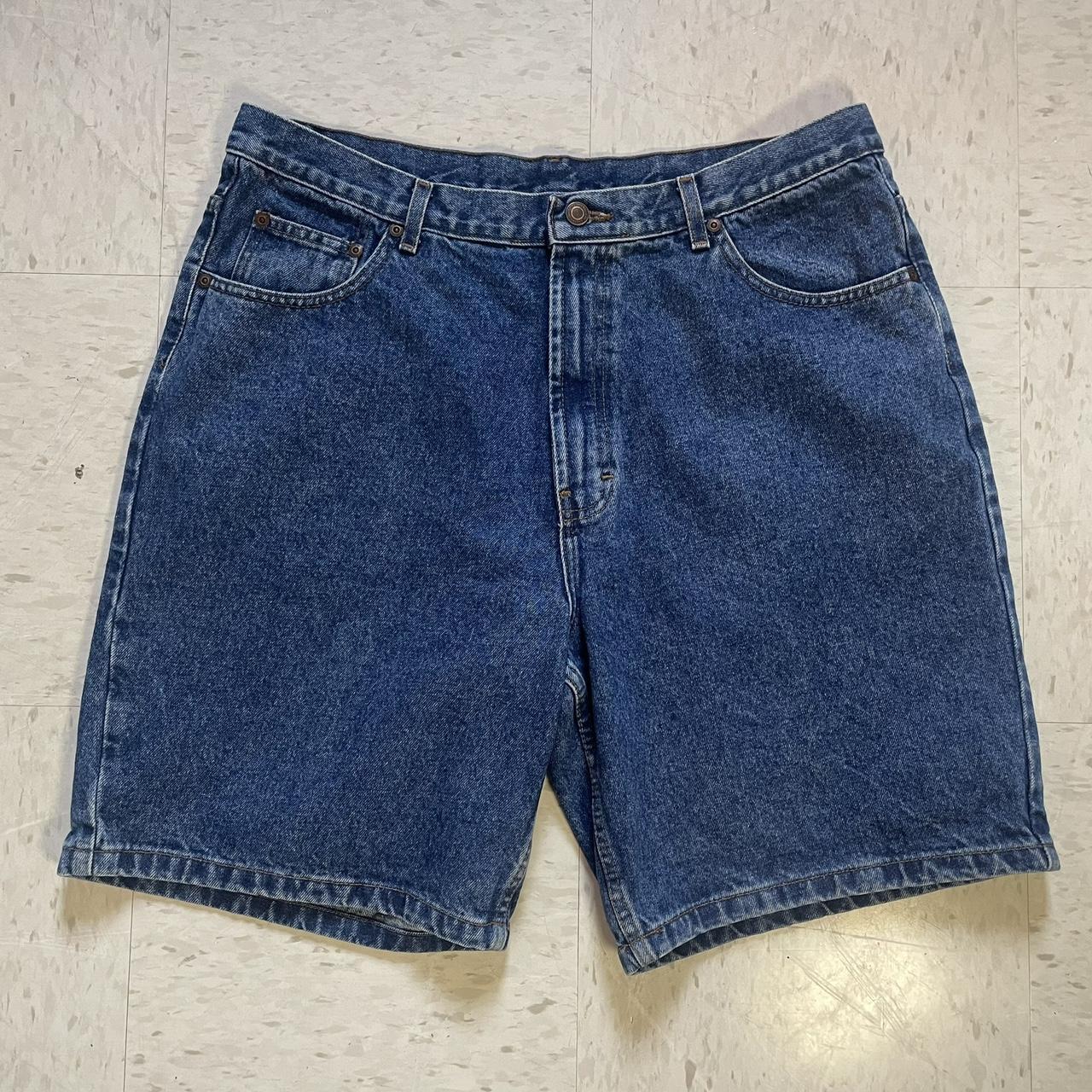 Vintage Relaxed Fit Jorts Measurements pictured, 34... - Depop