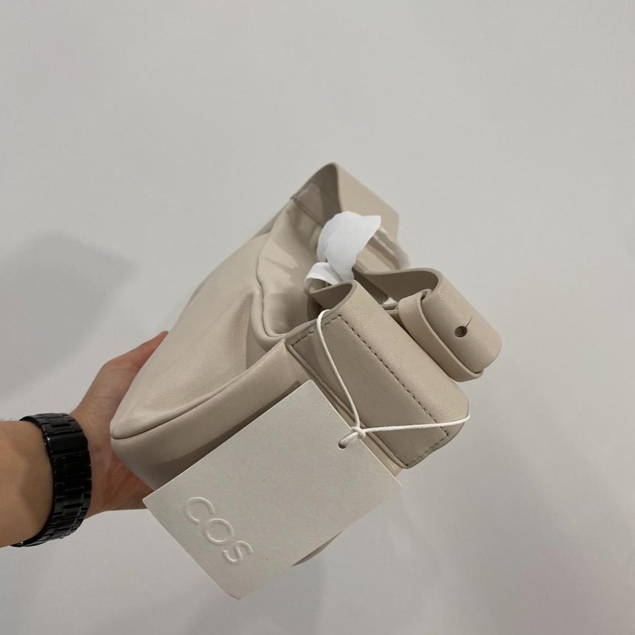 Brand New COS Swing Crossbody Leather Bag Creme... - Depop