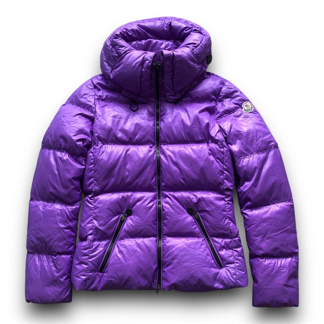 Moncler Aliso Womens Purple Jacket 100%... | Depop