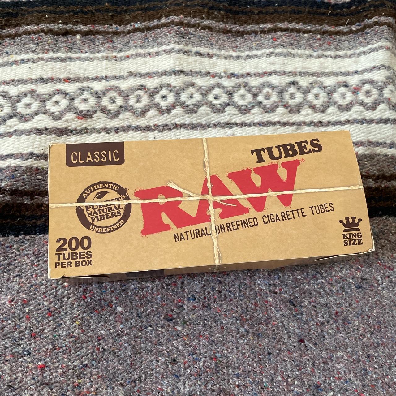 RAW Tubes. Authentic Natural unrefined cigarette... - Depop