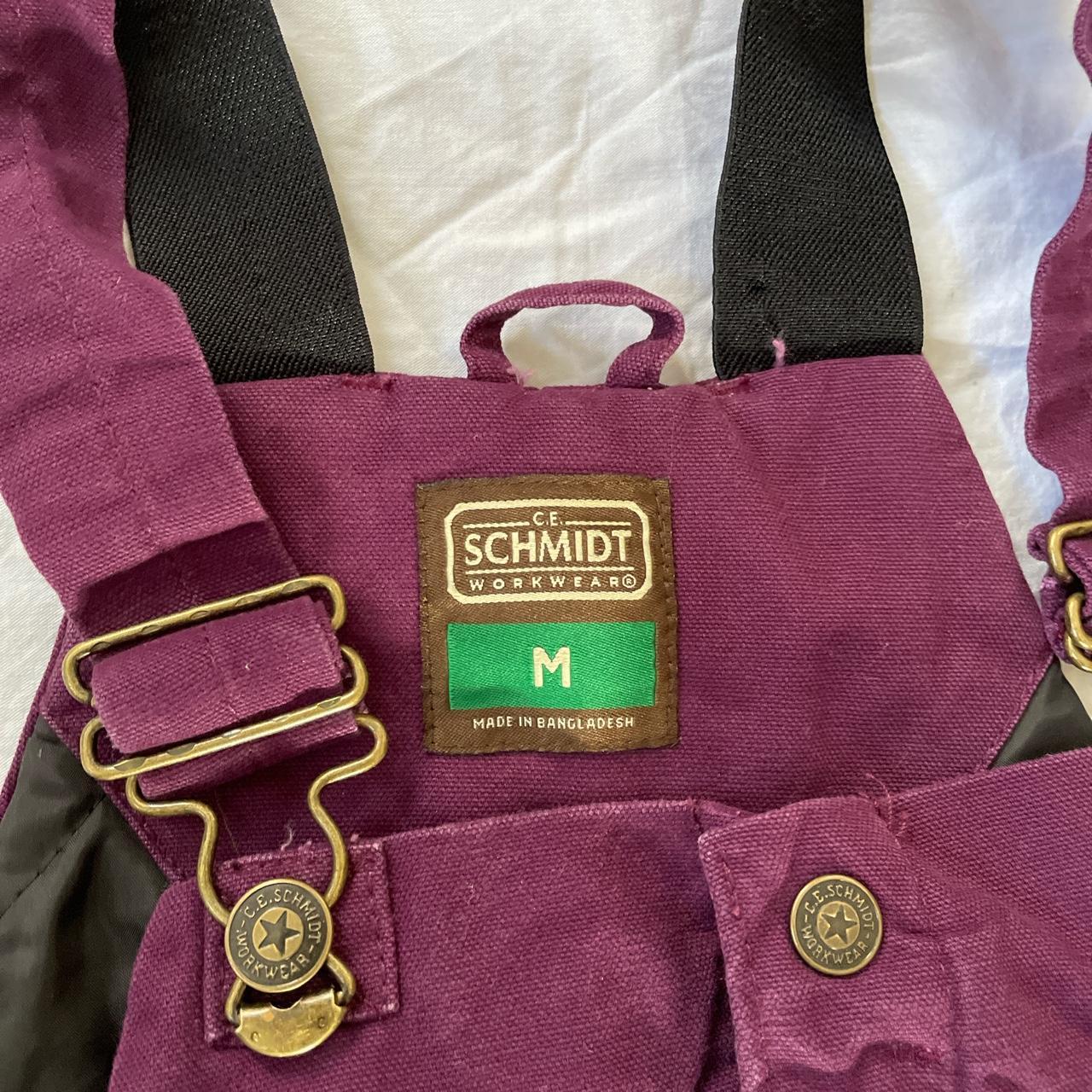 C.E Schmidt Purple Overalls Womens Medium. Insulated... - Depop