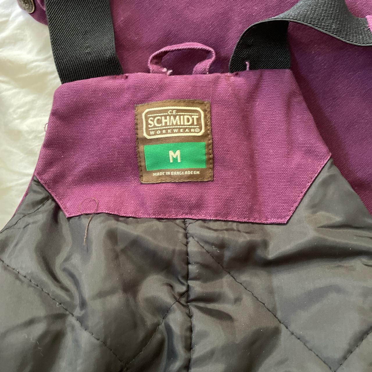 C.E Schmidt Purple Overalls Womens Medium. Insulated... - Depop