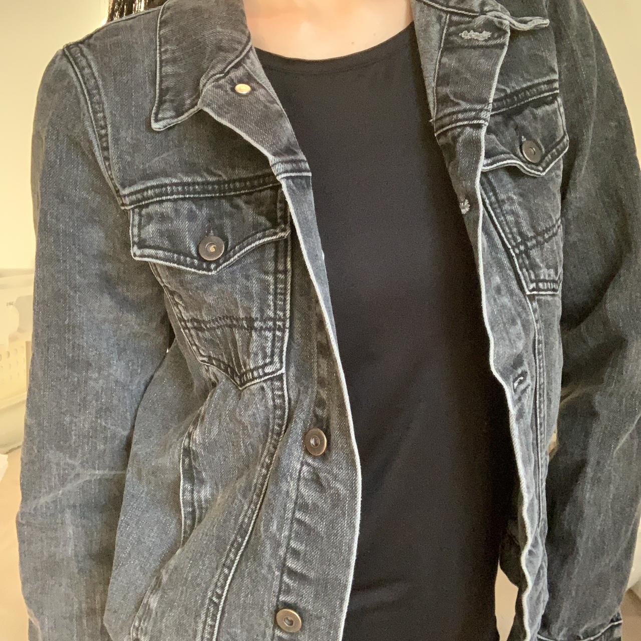 ASOS Black Denim Jacket - Excellent Condition -... - Depop