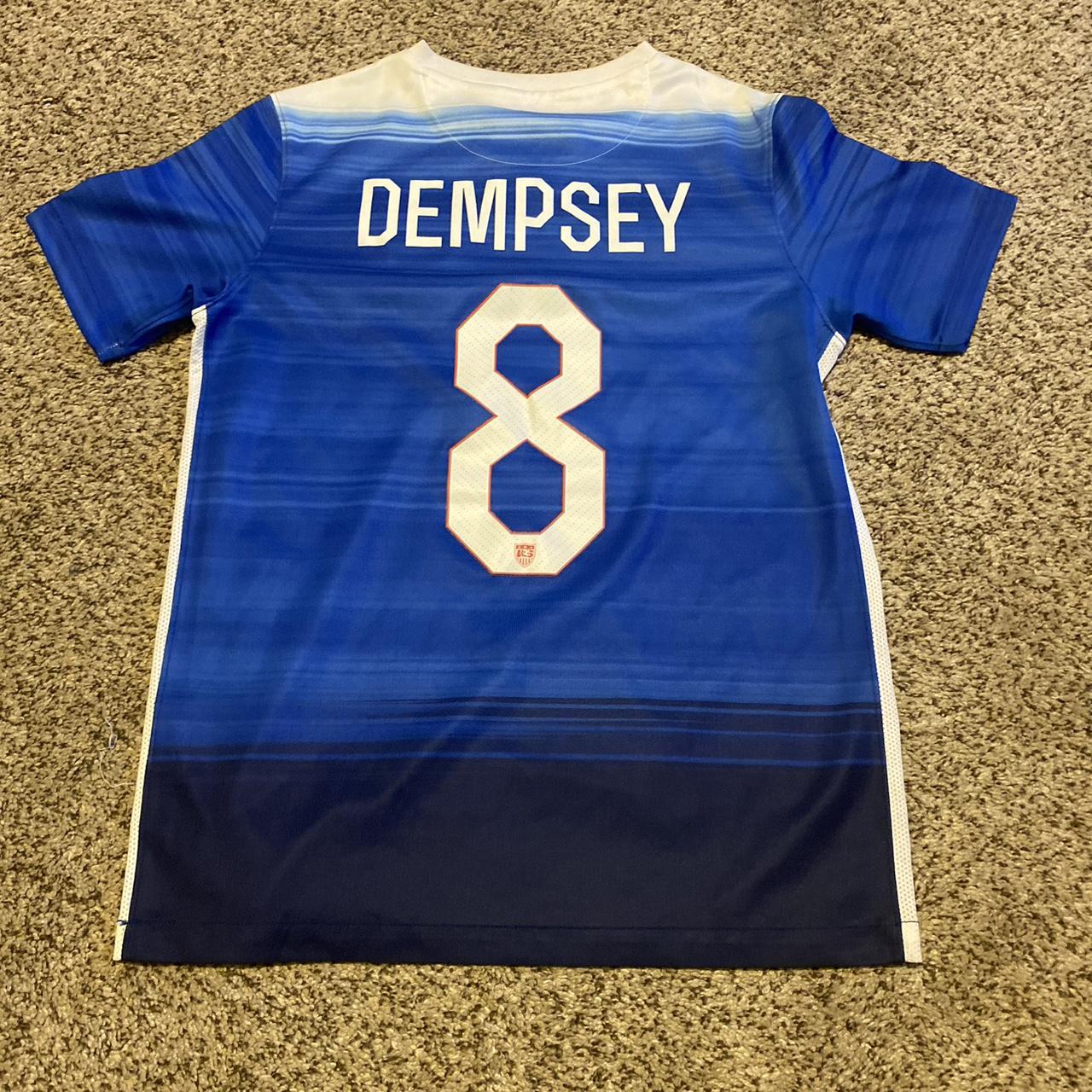 Clint Dempsey USMNT Nike Away kit - size L i think... | Depop