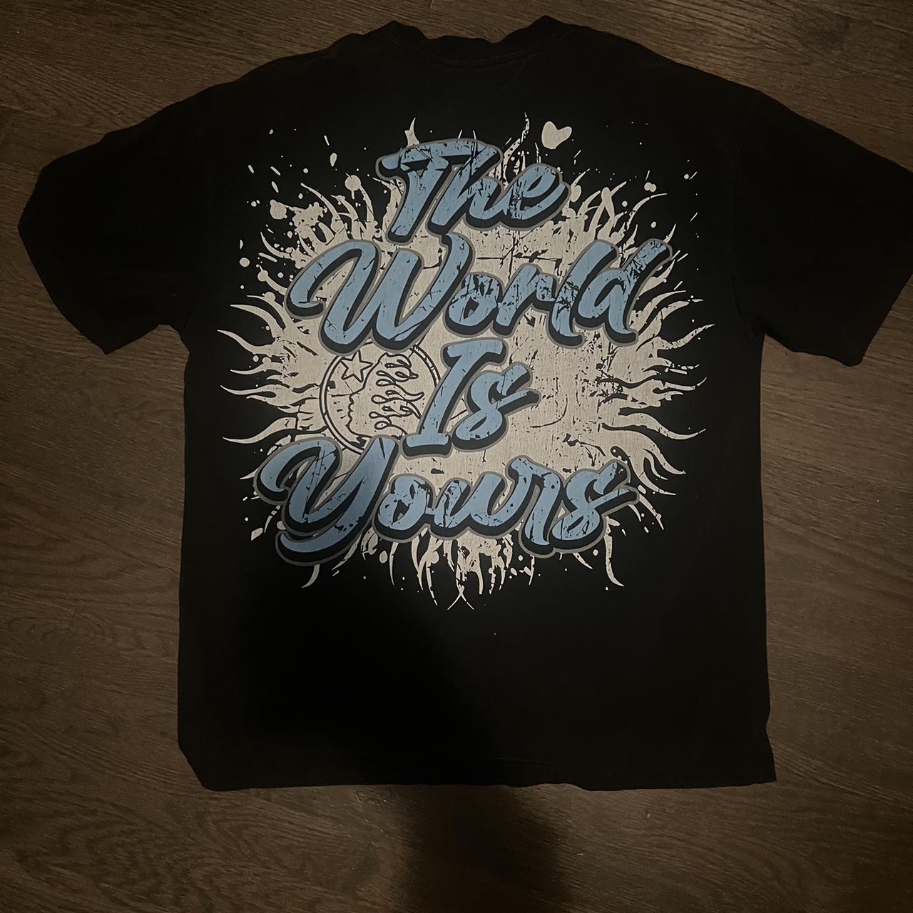 HELLSTAR The World Is Yours tee #hellstar - Depop