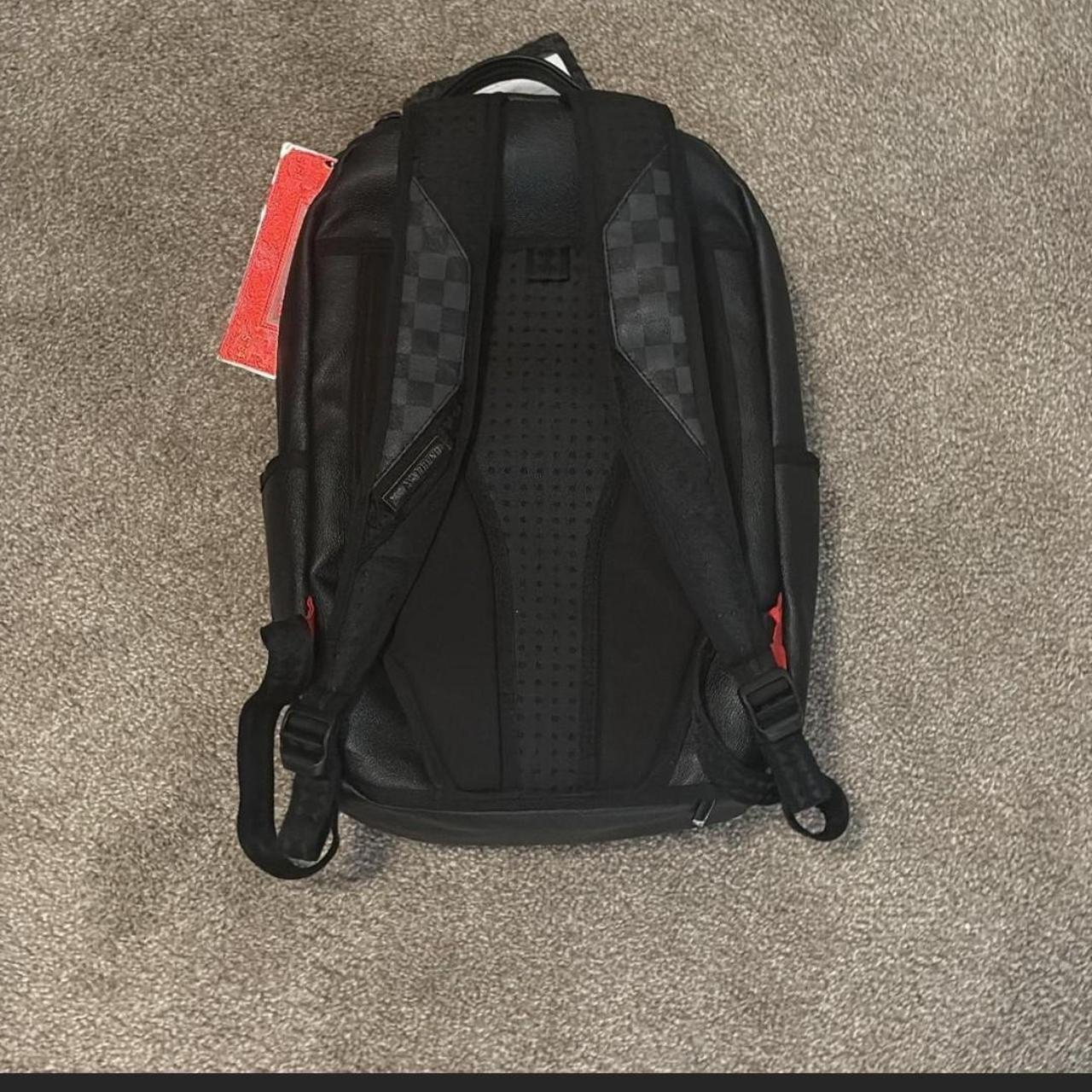 Black and red Shark backpack #backpack | Depop