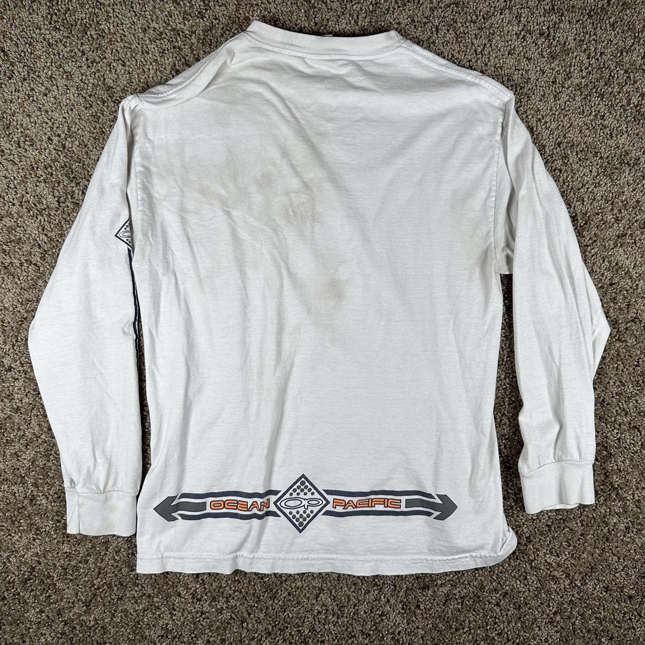 Vintage ocean pacific OP long sleeve shirt size M... | Depop