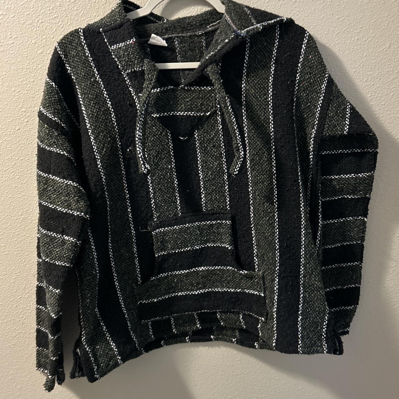 Men’s medium black and green drug rug - Depop