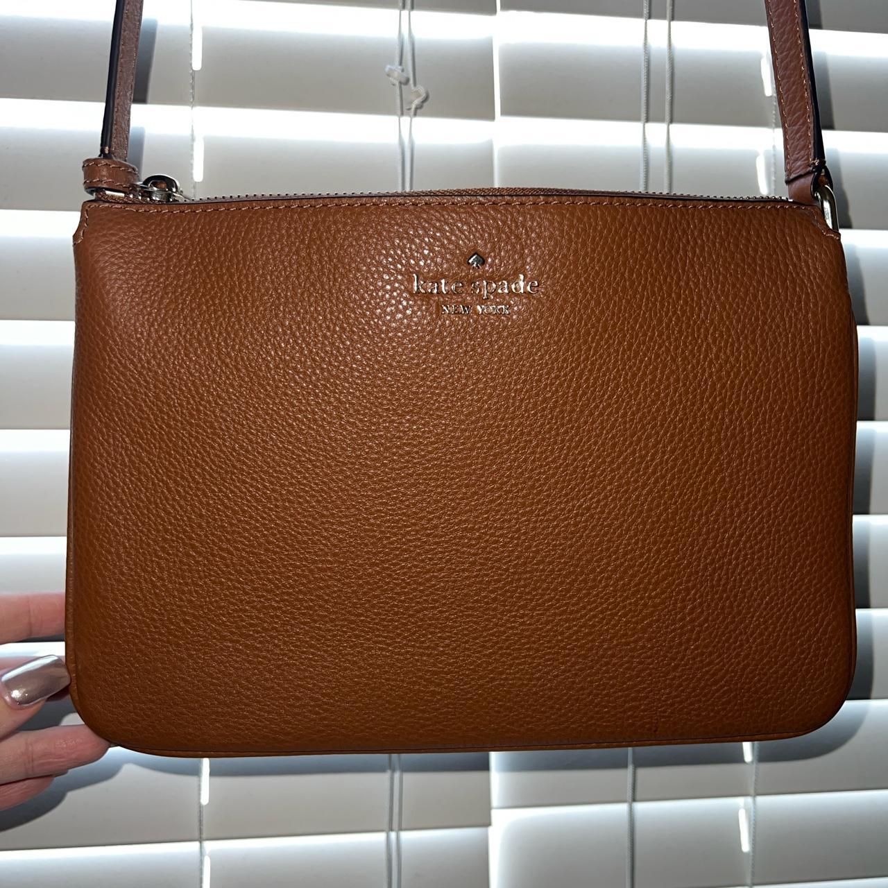 Kate Spade Brown Leather Purse #katespade #brownpurse - Depop