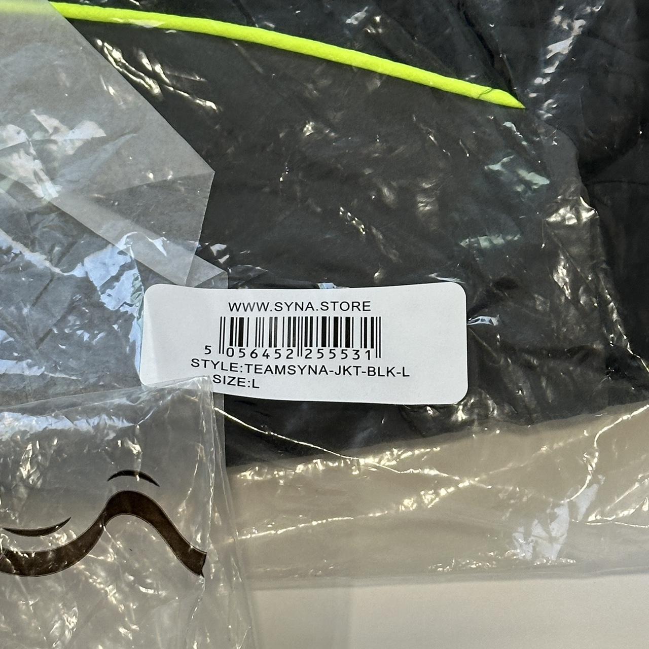 Syna World Logo Shell Tracksuit In Black / Green... - Depop