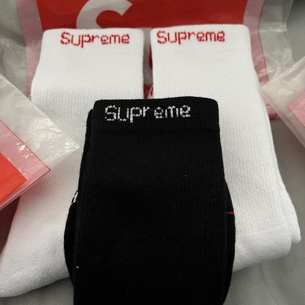 6-12 Supreme Hanes Socks $15 per sock $20 for 2 ... - Depop