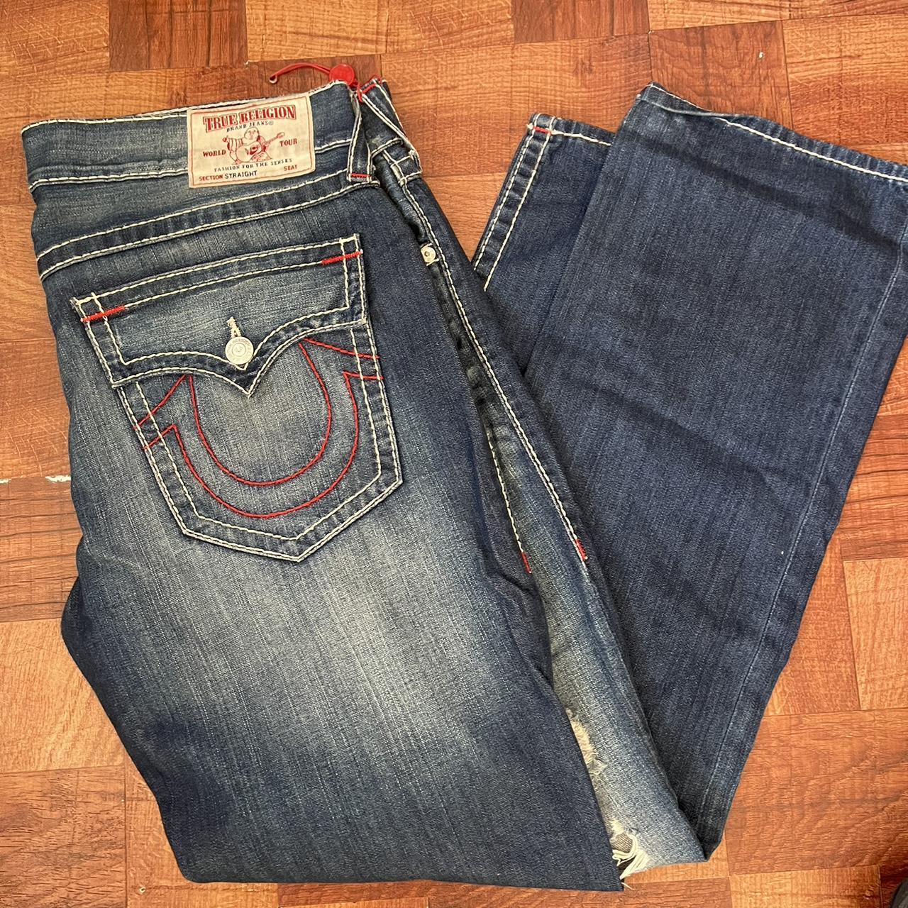 True Relgion blue jeans - Depop