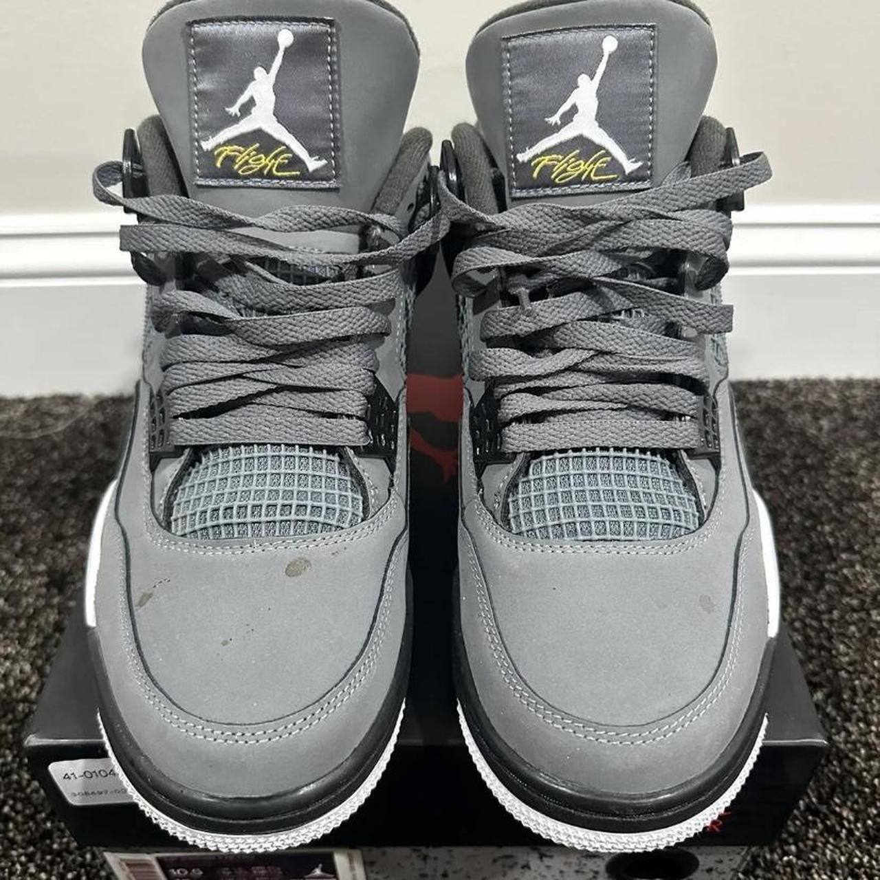 Air Jordan 4 Retro Cool Grey 2019 Sneaker Size 10.5 - Depop