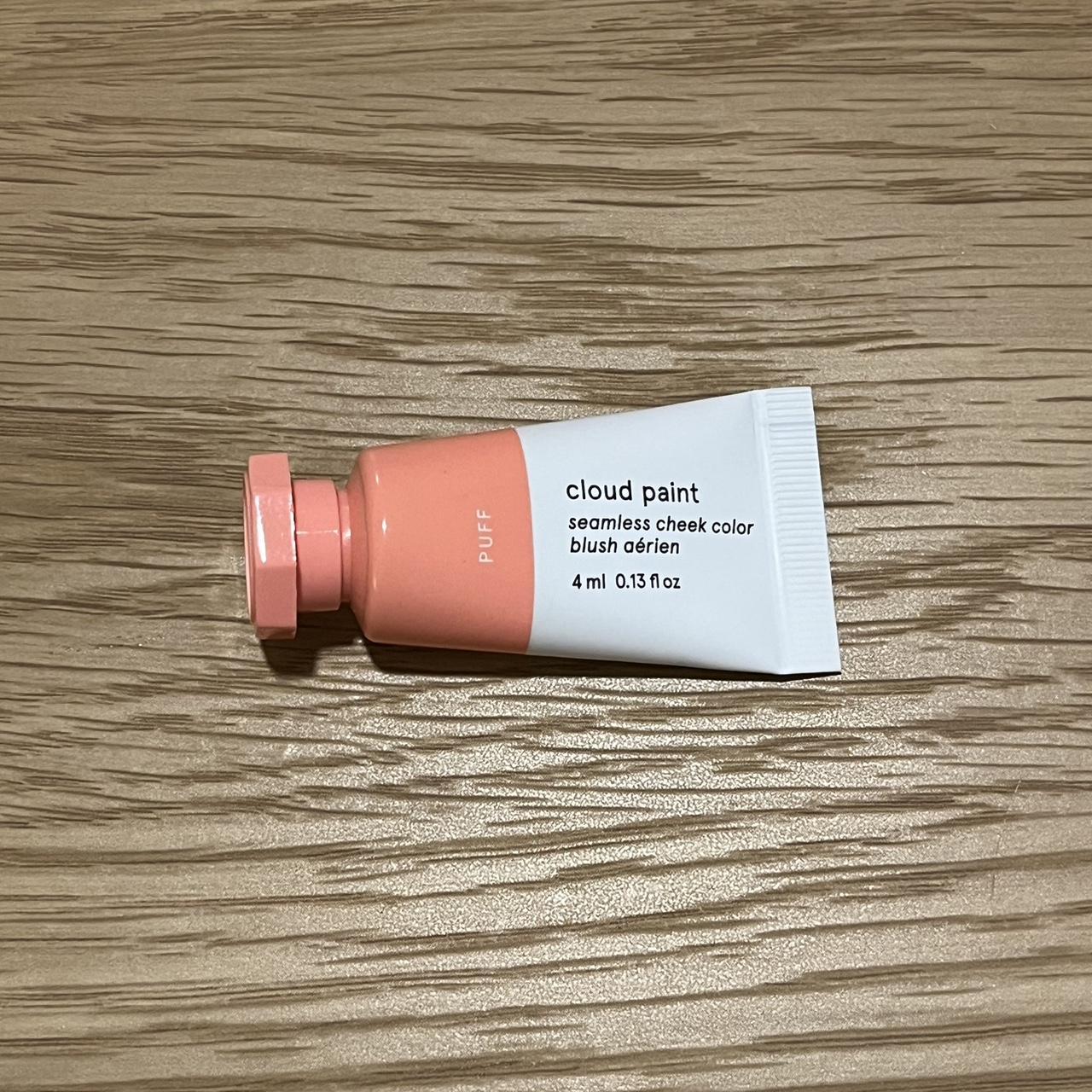 glossier cloud paint mini blush in puff unopened /... - Depop