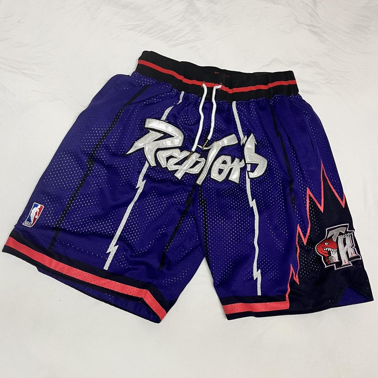 Men’s Vintage Toronto Raptors Shorts Size Medium... - Depop