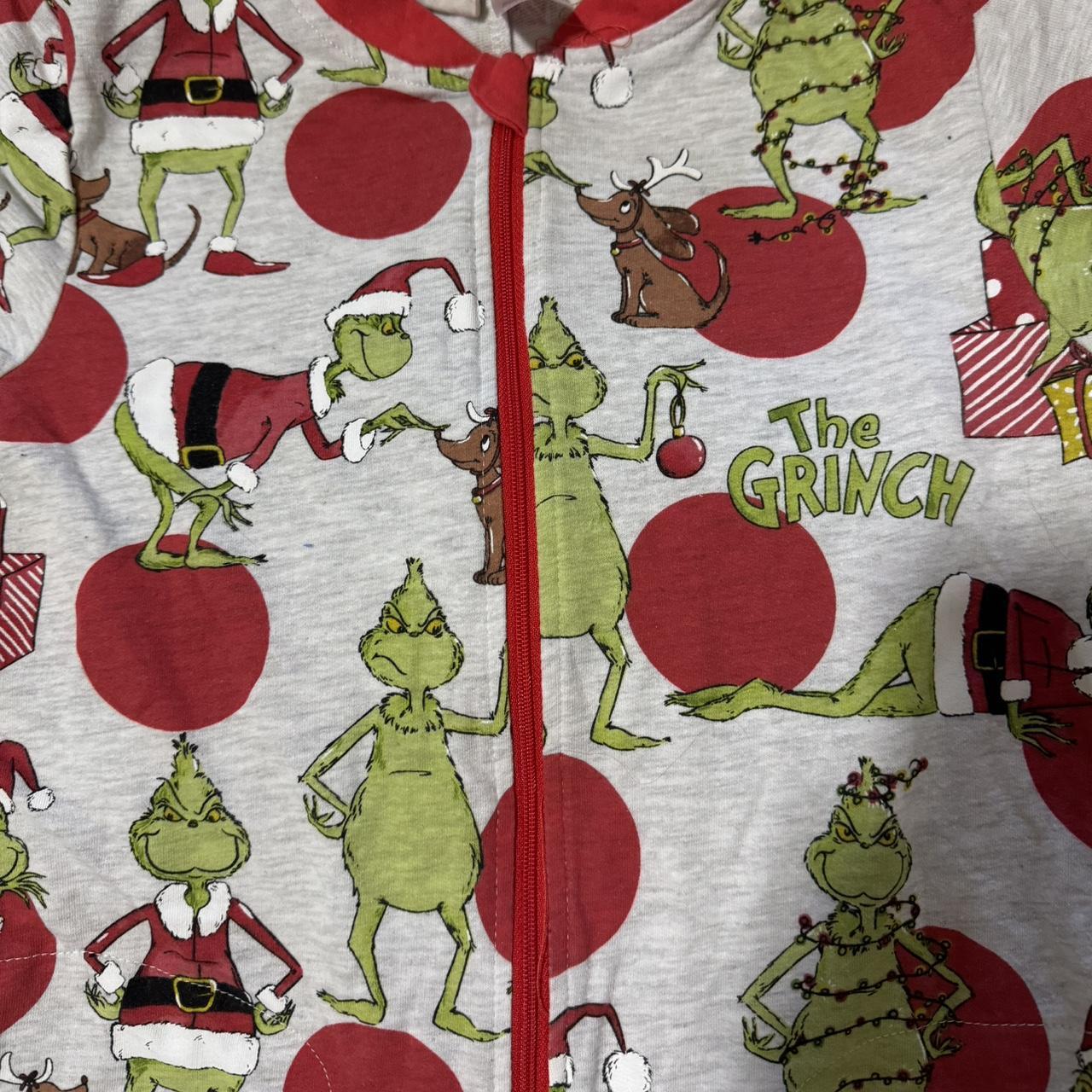 Peter Alexander 2022 Grinch PJs Size 8 Junior Only... - Depop