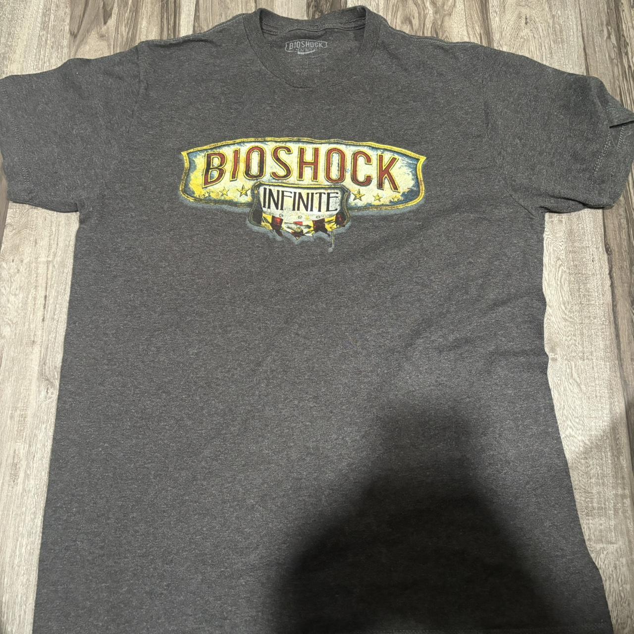 Bioshock infinite Video Game promo Graphic Tee... | Depop