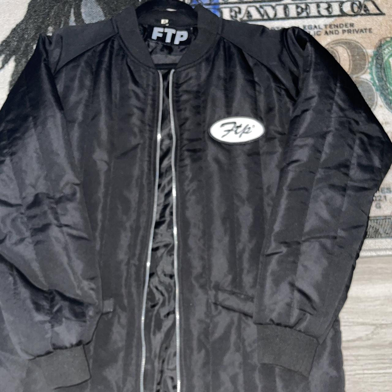 FTP trucker bomber jacket Size medium - Depop