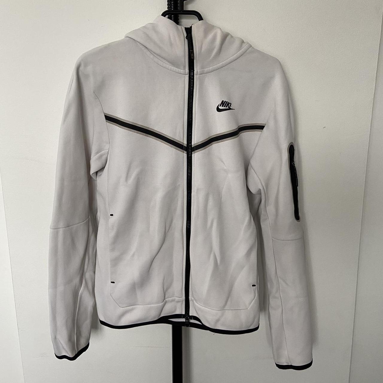 Nike Tech Fleece jumper Colour: White Size... | Depop
