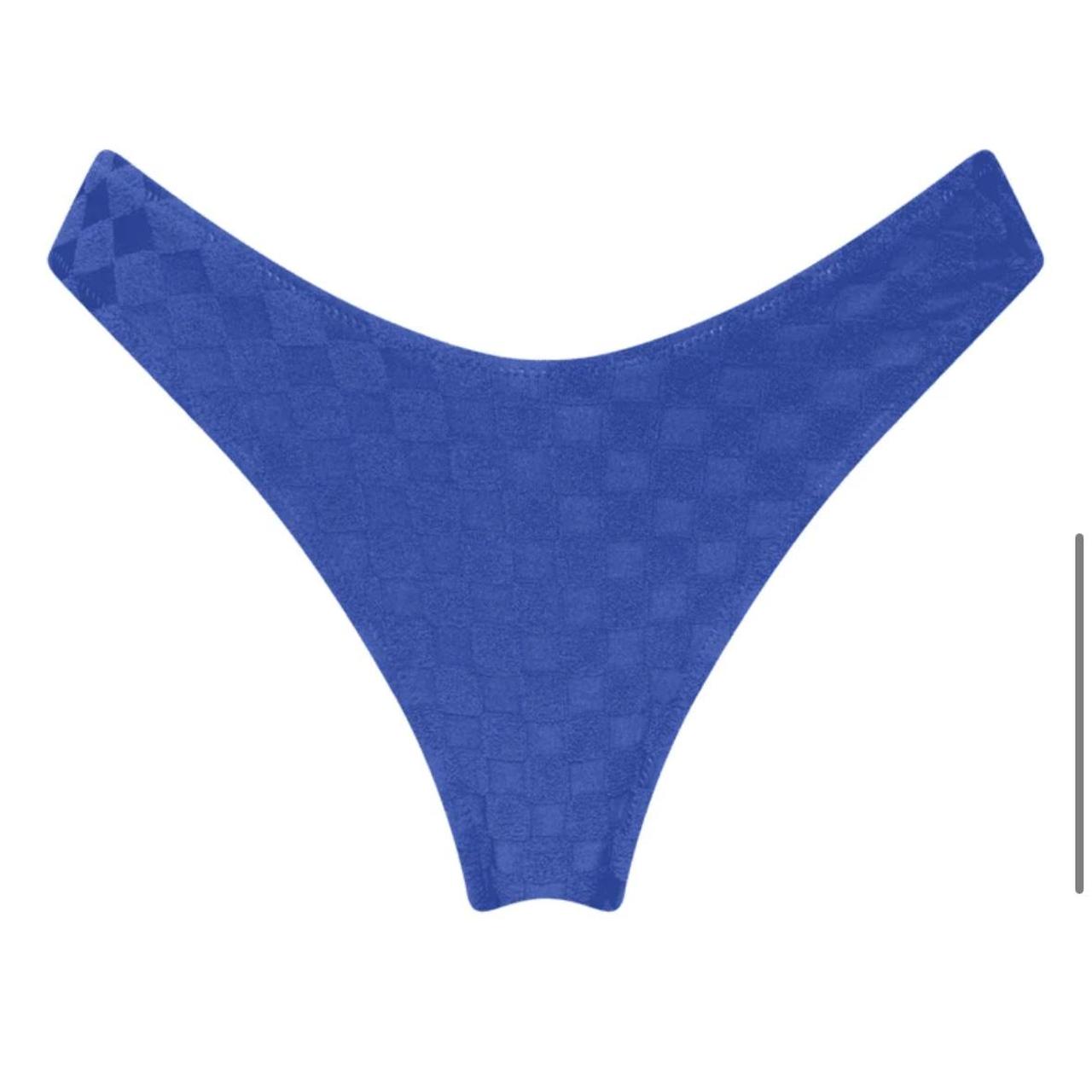 TJ Swim blue checkered set Only worn a few times,... - Depop