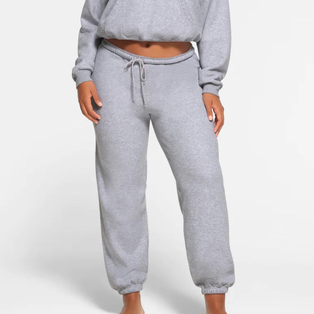 Skims matching sweat set. Size large top and small... - Depop