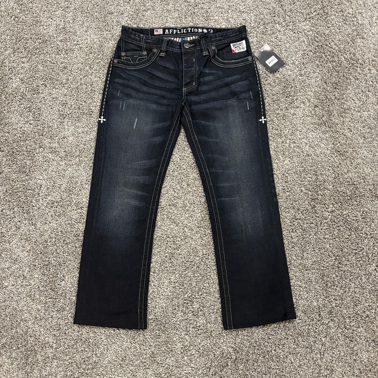 New with tag Ace Basque Flap Journey Affliction... | Depop